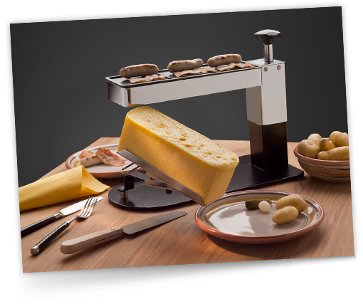 Raclette Appliance, history, tradition, machines